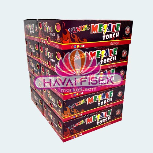 Toptan Kırmızı Meşale 100 adet